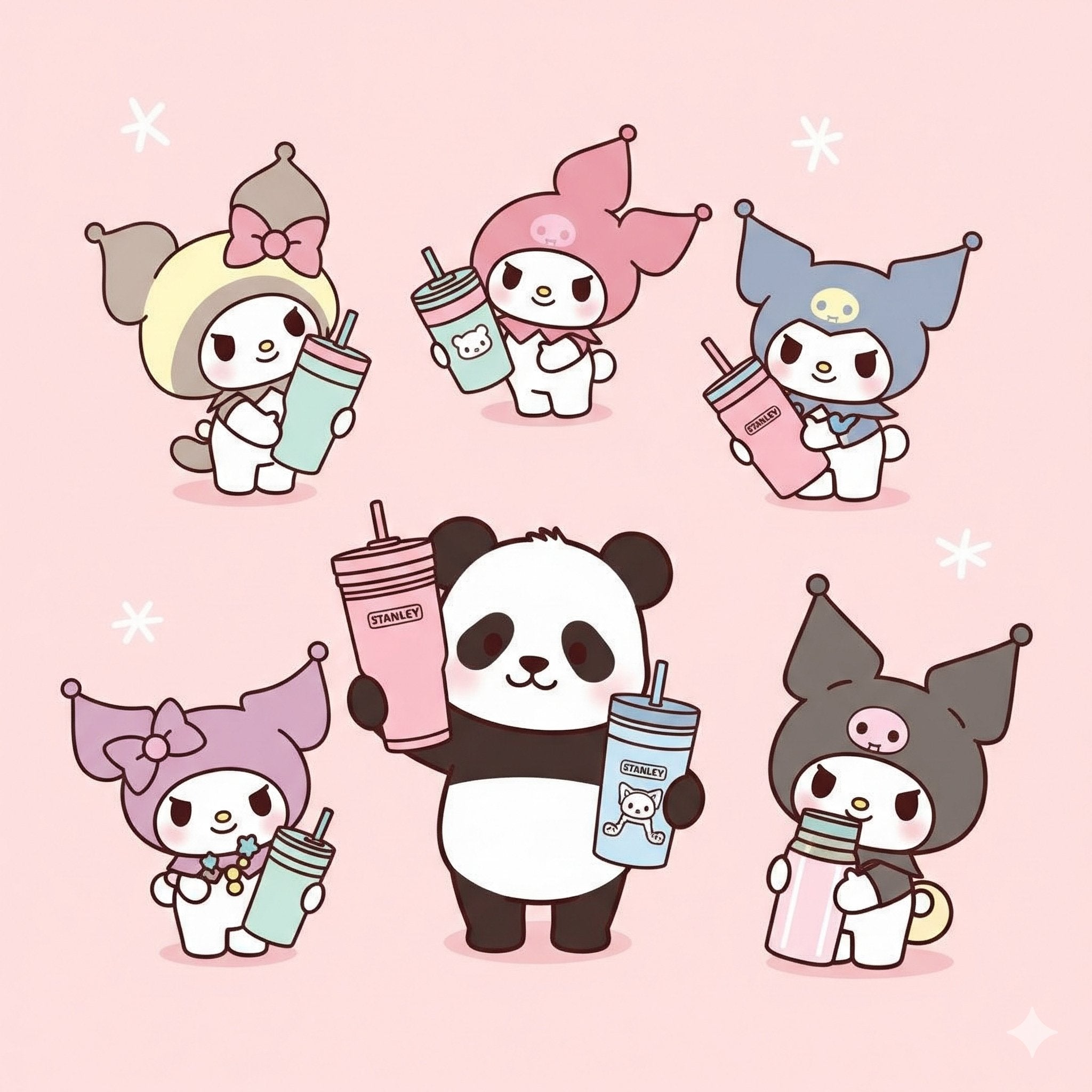 Cute Sippers & Water Bottles | Kawaii Kingdom
